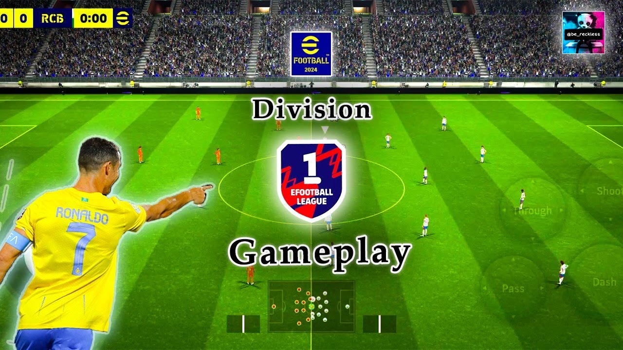 Efootball Division 1 Gameplay | Efootball 2024 | 4222 - YouTube