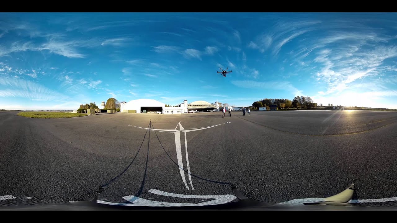 EQUIRECTANGULAR VIDEO AEROSAR - ROZAS - YouTube