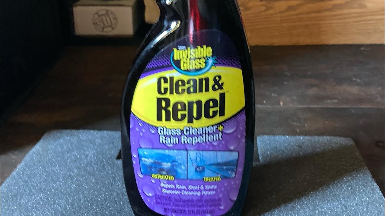 Clean & Repel glass cleaner! - YouTube
