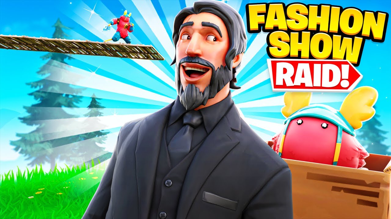 I STREAM SNIPED Fortnite Fashion Shows with a GUFF SKIN ARMY... (WE WON ...
