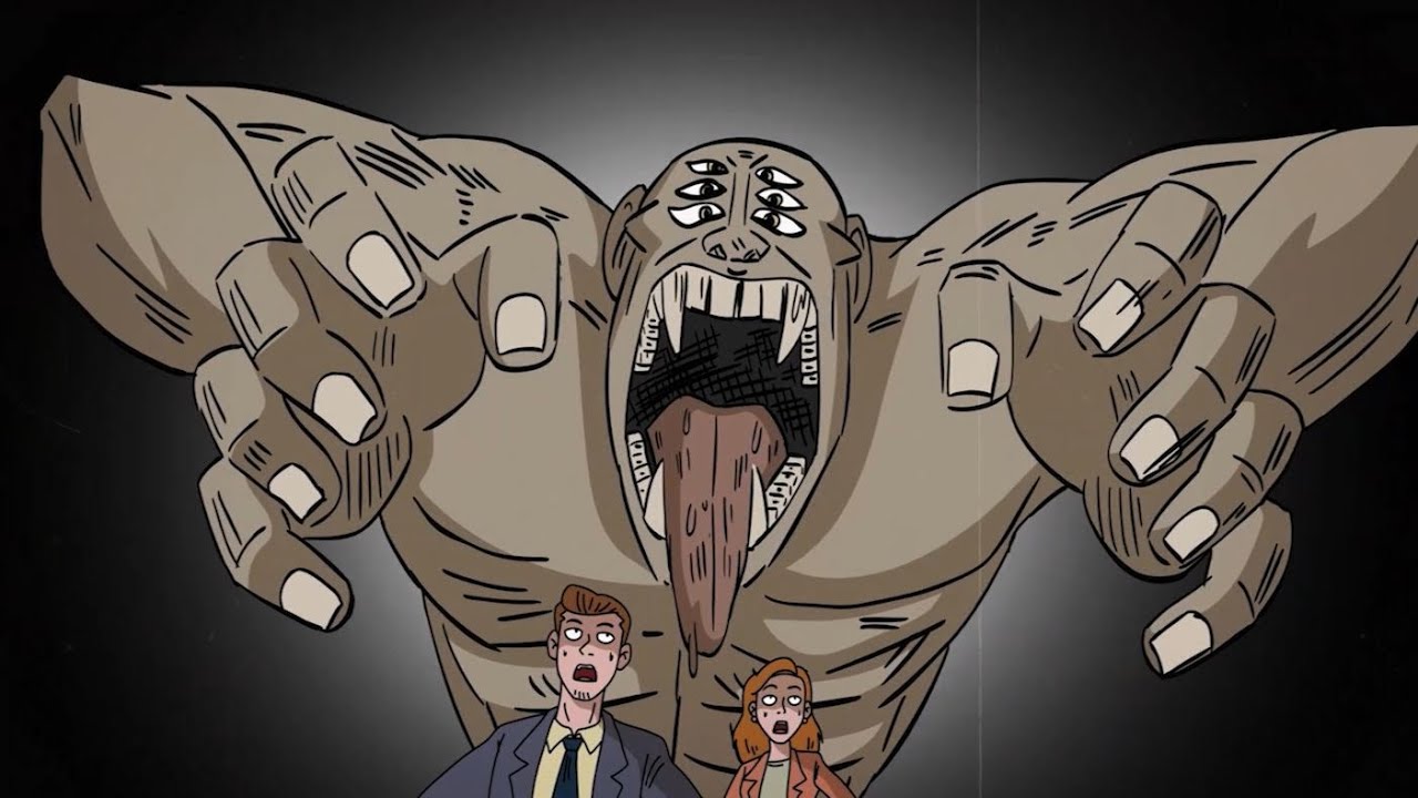 5 Horror Stories Animated ( Slender Man vs Alien vs Dwarf vs Snake vs ...