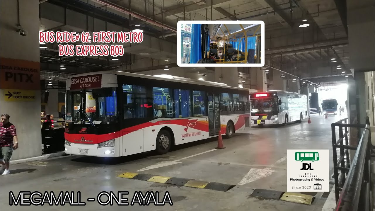 BUS RIDE # 62: FIRST METRO BUS EXPRESS 815: GOLDEN DRAGON XML6125J28C ...