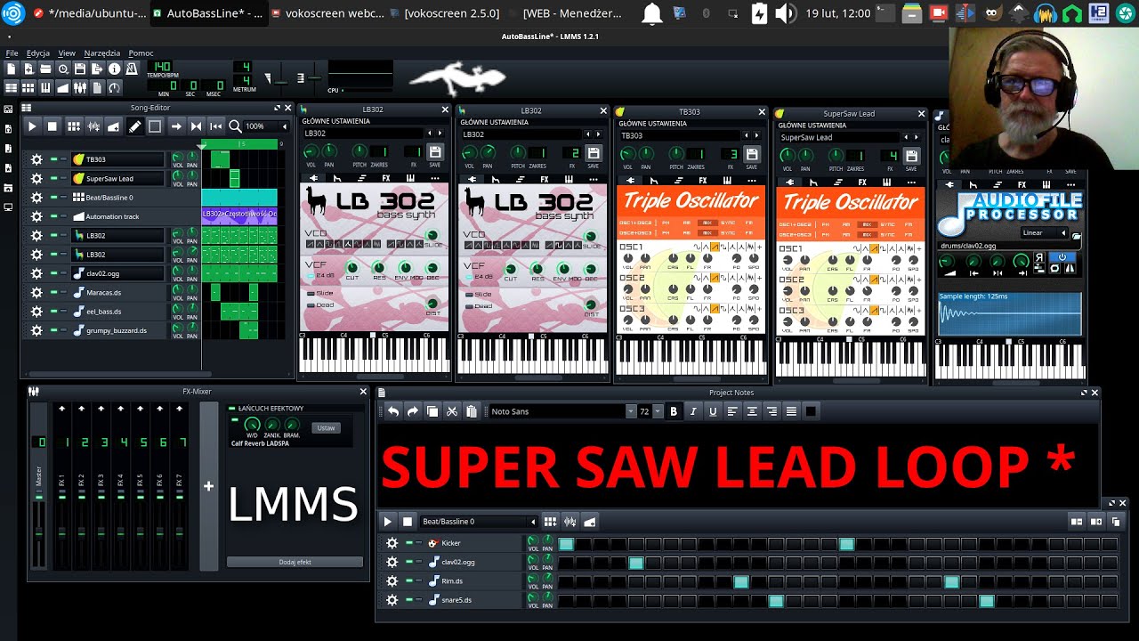 🐧️ Super Saw Lead 🎶️ 💻️ - YouTube