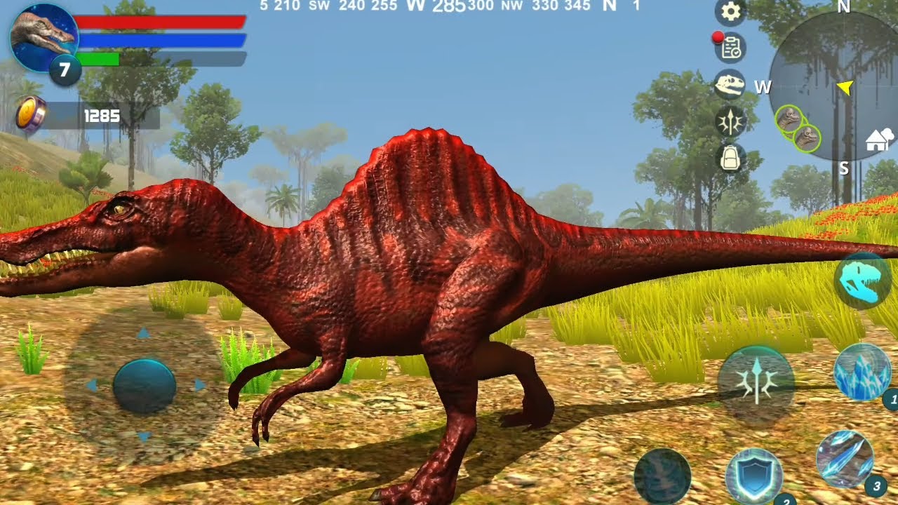 Best Dino Games - Spinosaurus Simulator Android Gameplay Dinosaur Sim ...