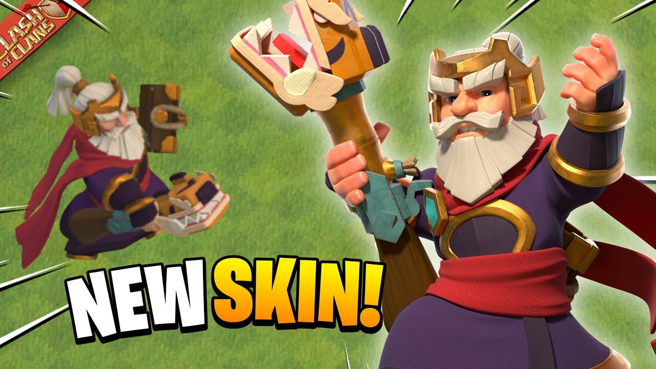 Coc Warrior Warden All Animations, Gameplay & Sound Effects in Clash of ...