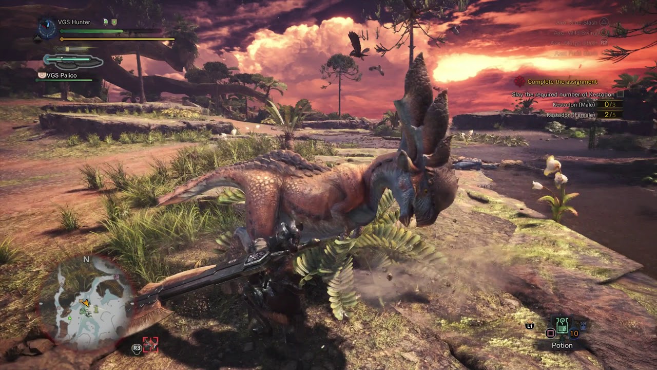 Monster Hunter: World - A Kestodon Kerfuffle: Slay Kestodon Male 3/3 ...