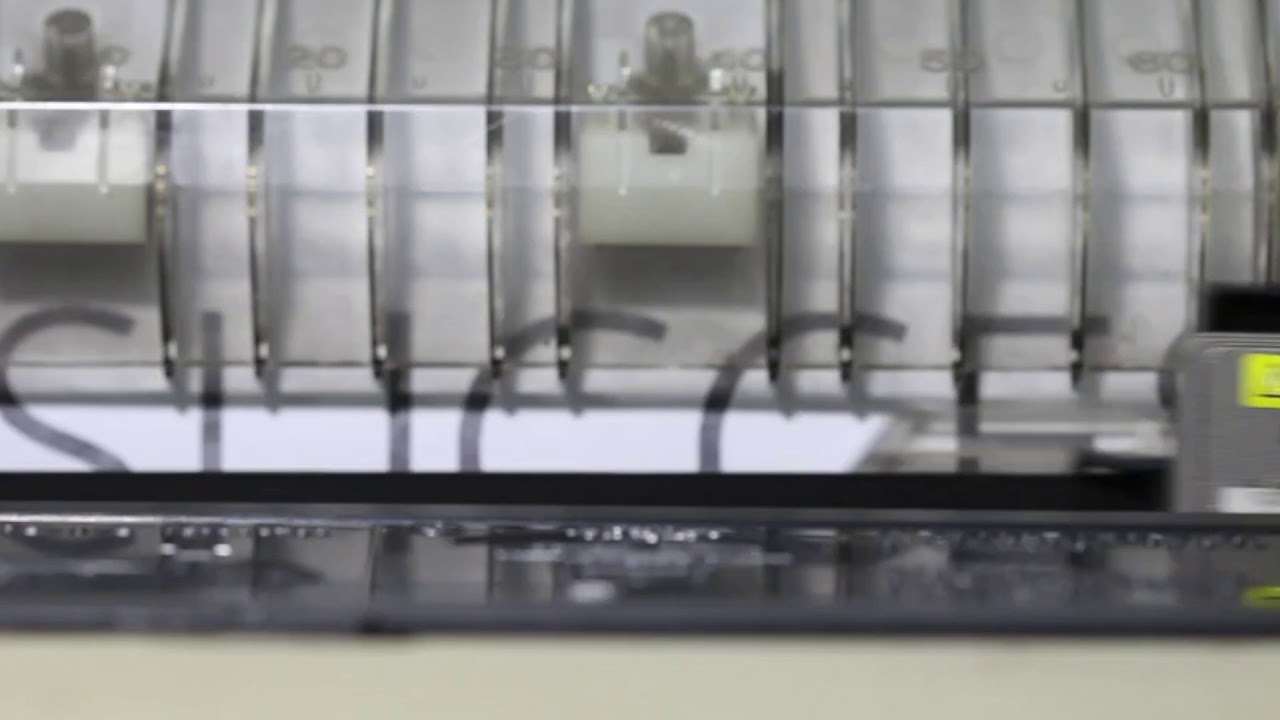 the sound of progress (a song made with dot matrix printers) - YouTube