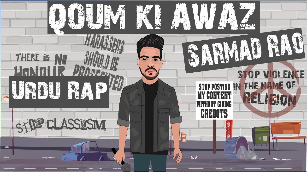 QOUM KI AWAZ - Sarmad Rao | Urdu Rap - YouTube