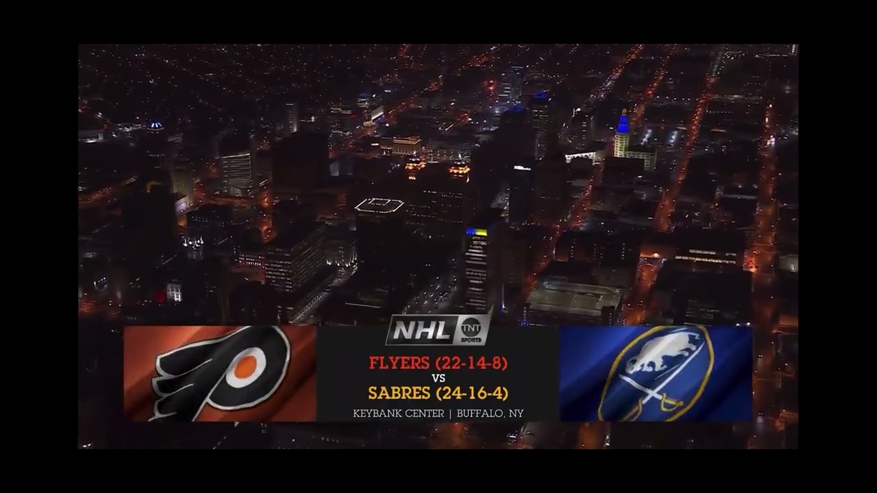 NHL Hockey on TNT Sports Philadelphia at Buffalo - YouTube