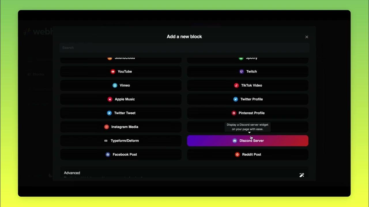 Integrate Discord into Your Website: Webhash Discord Block Tutorial | 2024 - YouTube