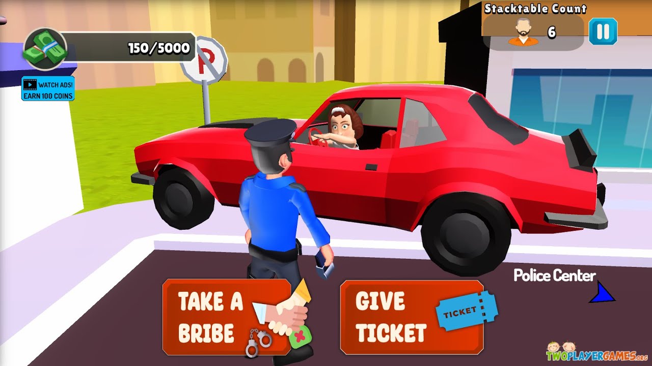 The city is mine, I am the law | Police Evolution Idle web game - YouTube