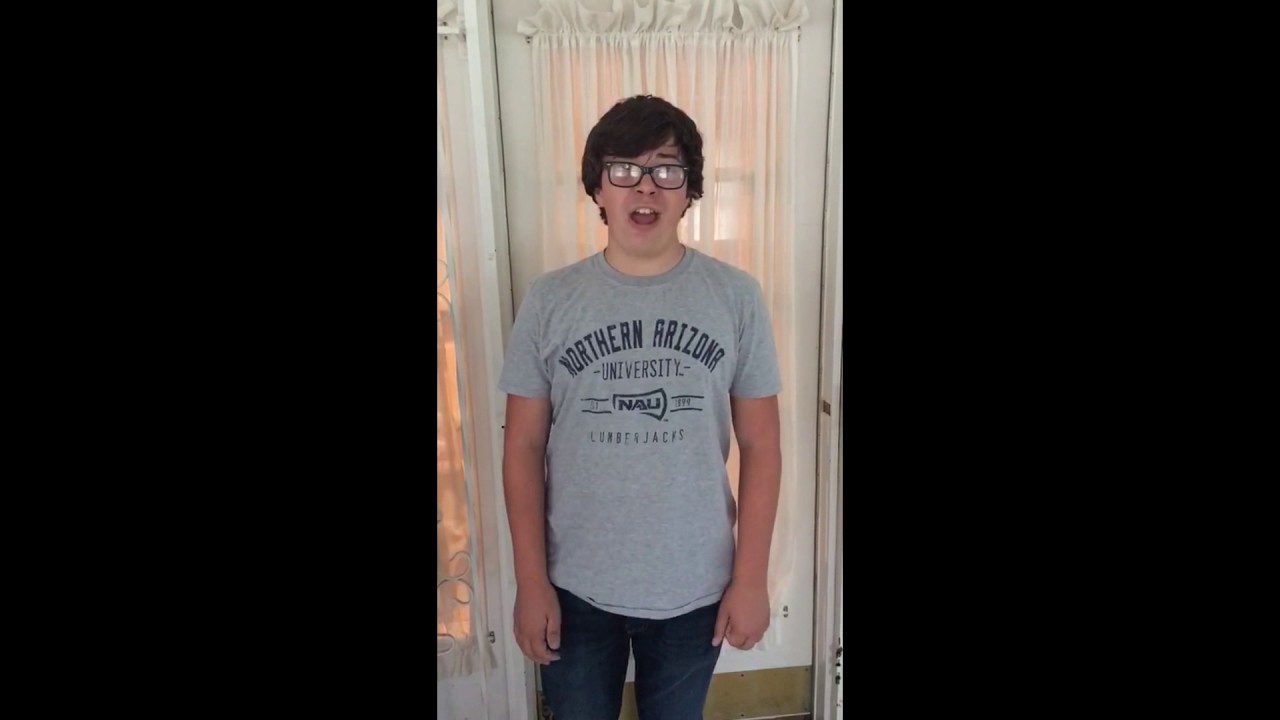 Young americans audition 2016 Denver Baer - YouTube