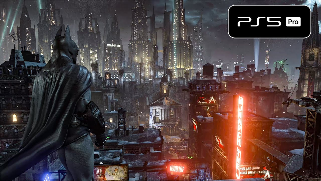 Batman Arkham City - PS5 PRO Gameplay 4K - YouTube