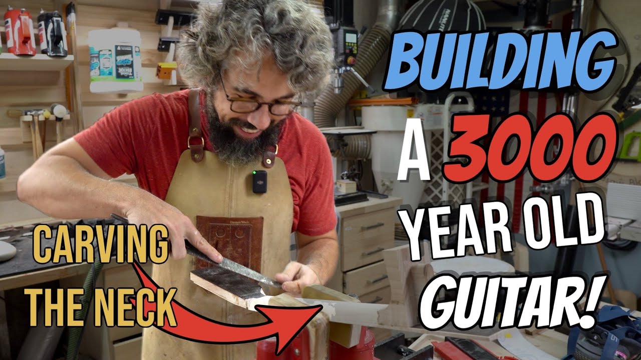 How To Make An Acoustic Guitar Ep. 34 (Carving the neck!) - YouTube