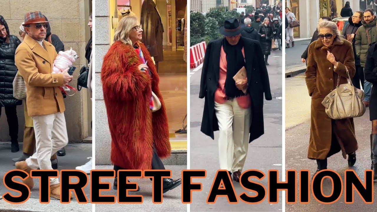Street Style Fashion over 50 60 70 / Fashionable and Stylish People in ...