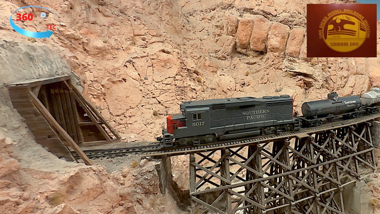 Awesome San Diego Model Train Museum - Balboa Park - YouTube