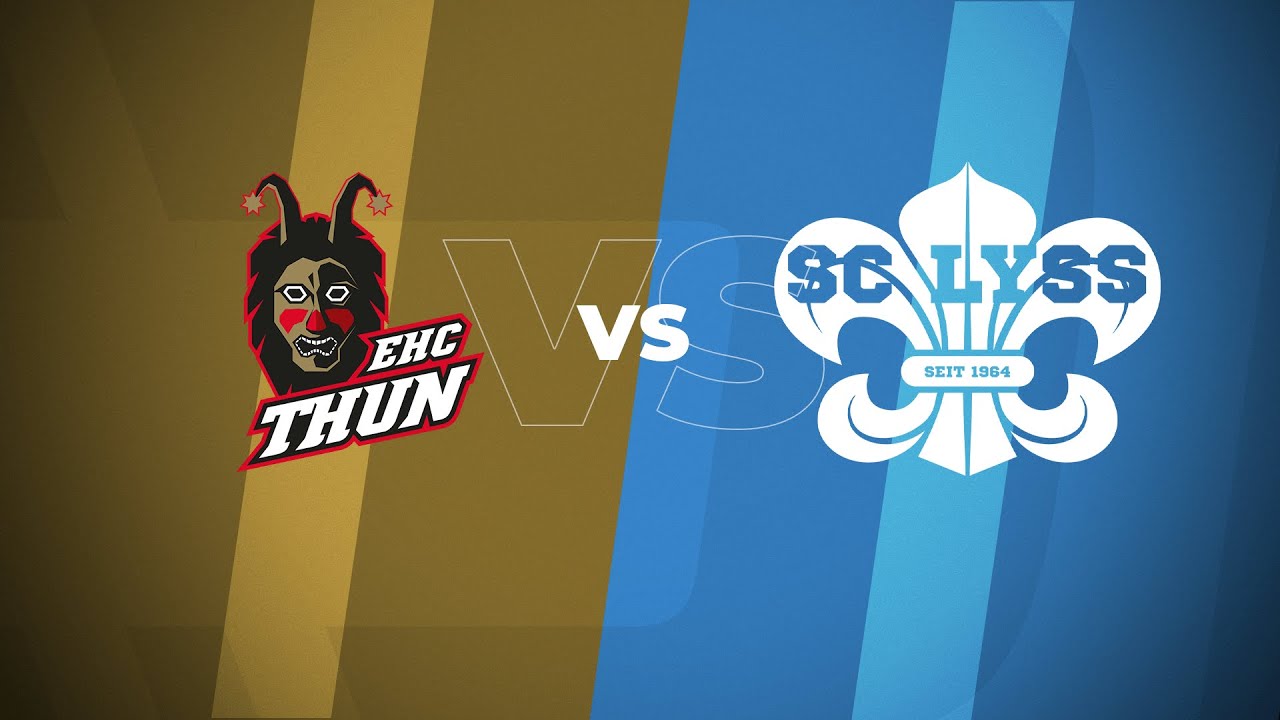 MyHockey League | EHC Thun vs. SC Lyss - YouTube