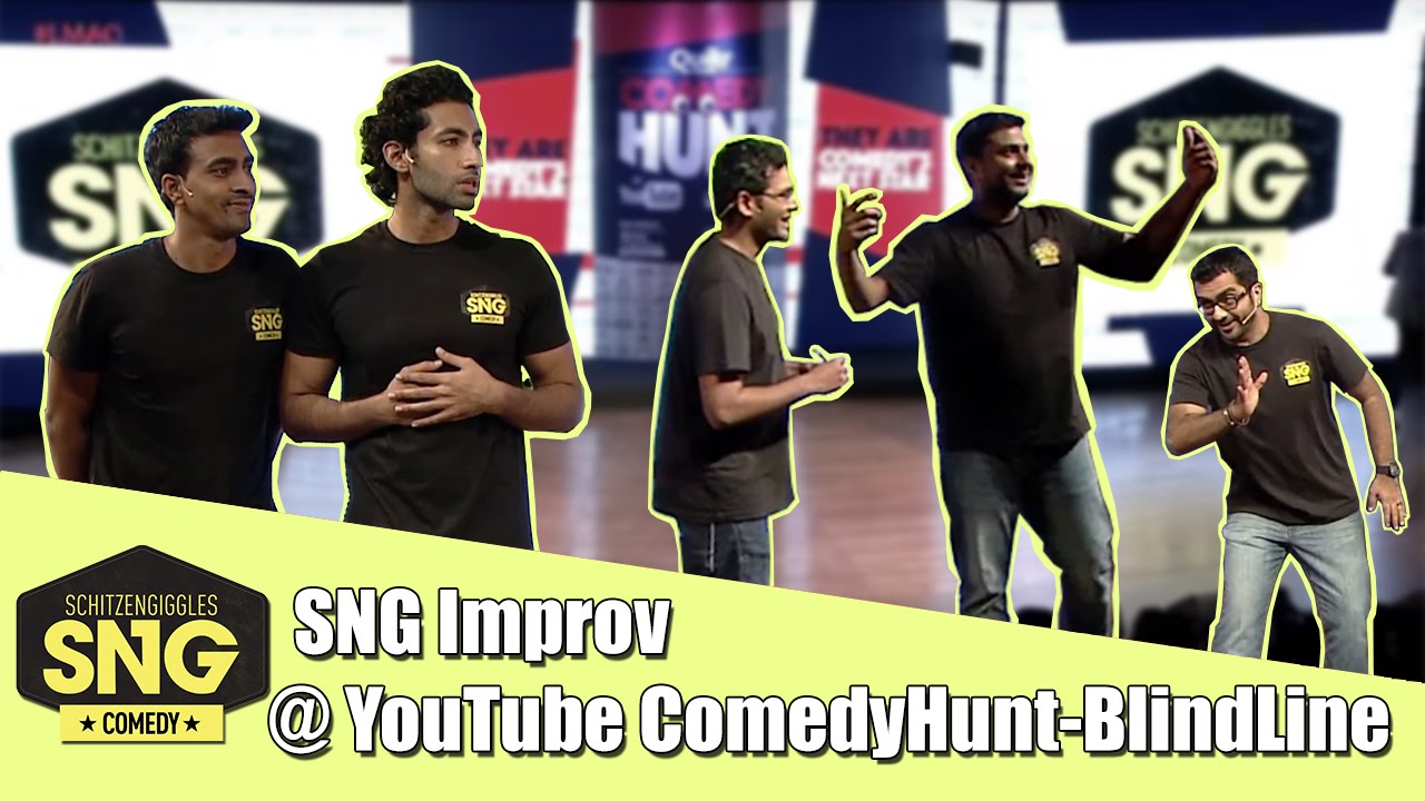 SnG: Improv At YouTube Comedy Hunt- Blind Line - YouTube