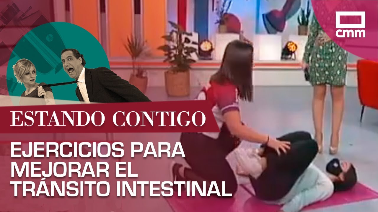 Ejercicios para mejorar el tránsito intestinal - YouTube