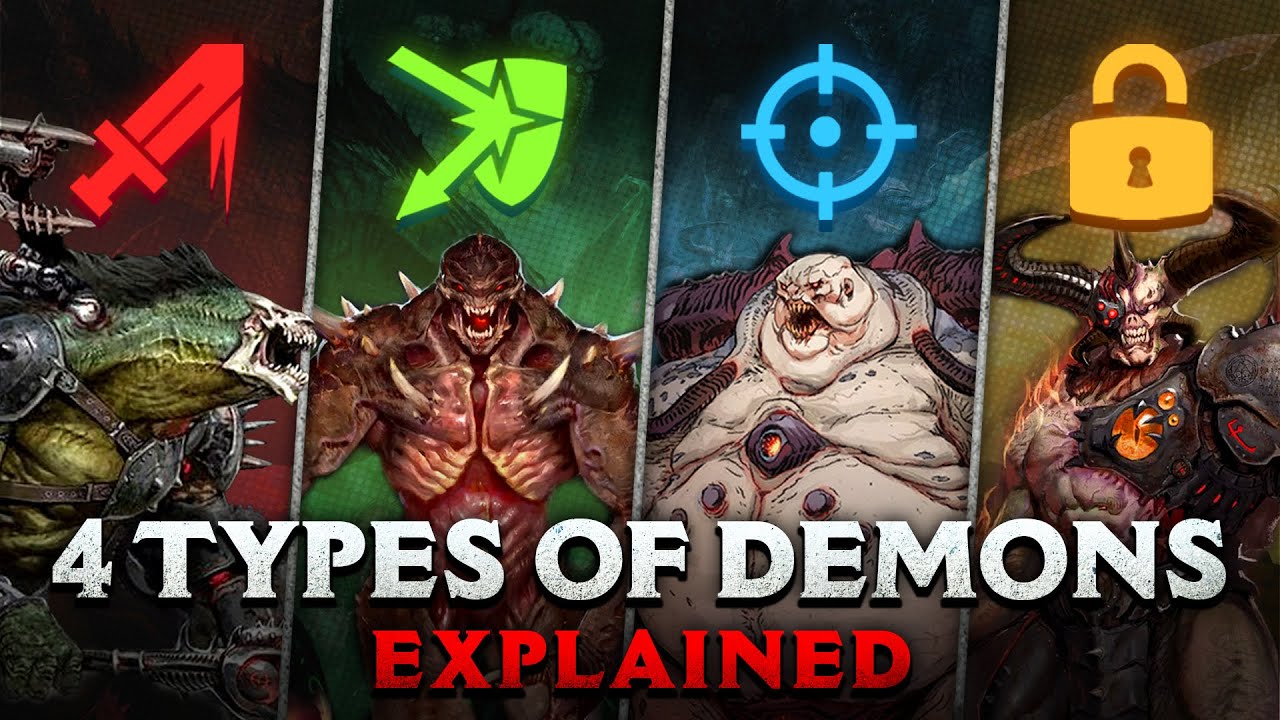The 4 Types of Demons in DOOM: The Dark Ages Explained (Pt. 2) - YouTube