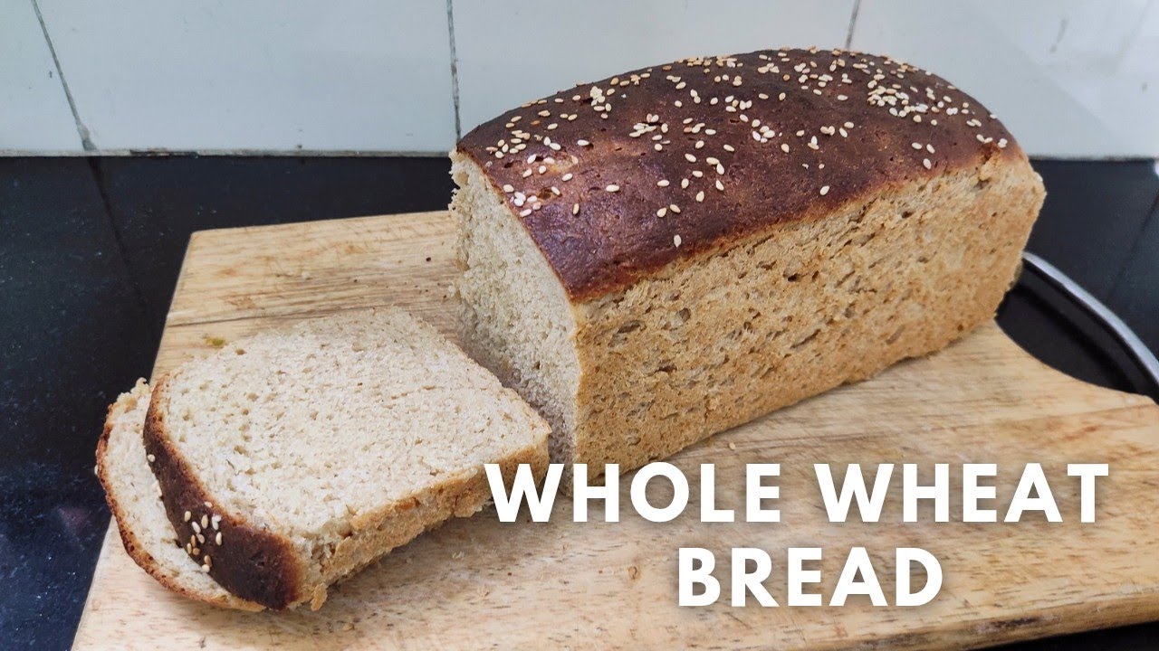 Whole wheat bread with eggs | how to make a perfect whole wheat bread ...