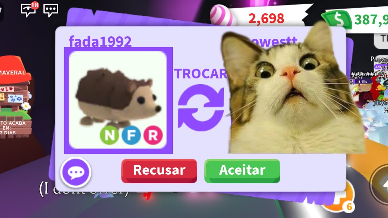 TENTANDO TROCAS NO ROPLEX + BUG NAS TRADES| ADOPTME ROBLOX| #adoptme # ...