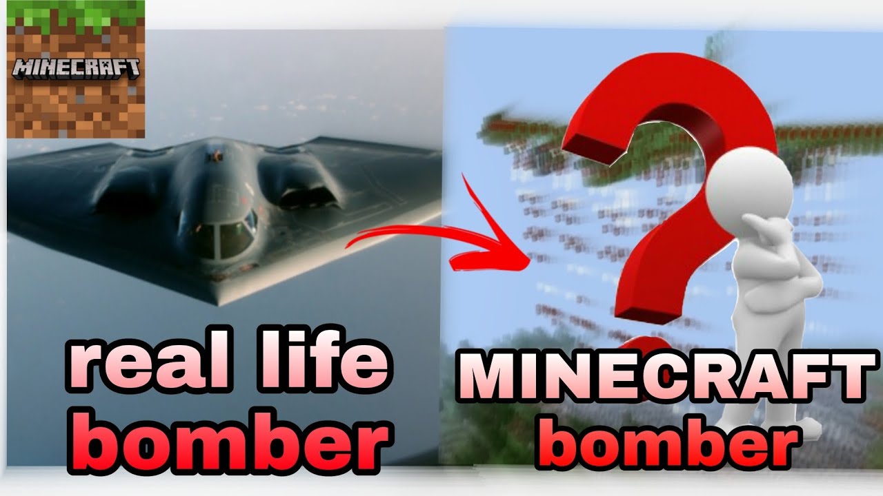 How To Build A Bomber Plane In Minecraft YouTube how-to-build-a-bomber-plane-in-minecraft-youtube