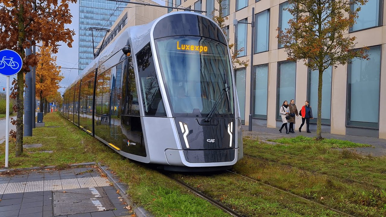 Luxtram - Tramway Luxembourg - YouTube