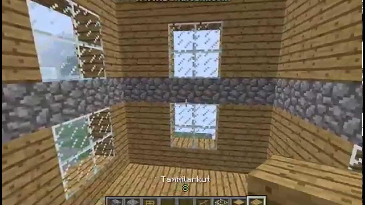 Kuinka tehdä helppo minecraft talo - YouTube