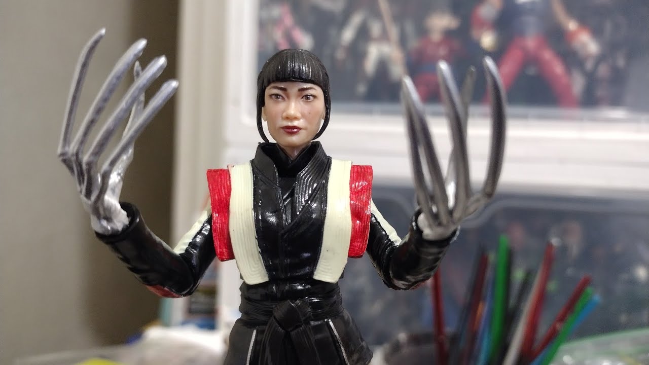 Weirdverse: Lady Deathstrike custom action figure - YouTube