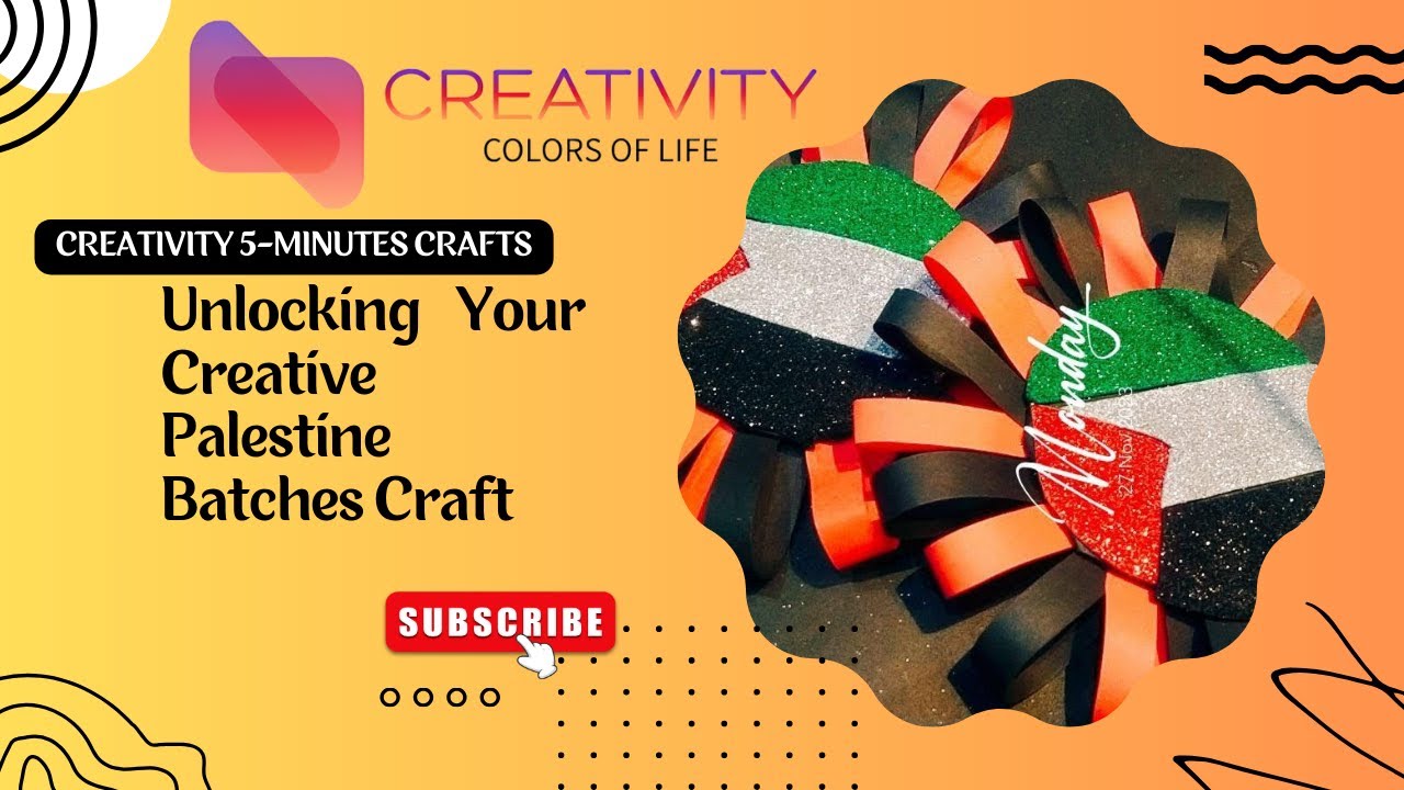 5-Minute Craft: Unlocking Your Creative Palestine Batches Craft DIY with creativity - YouTube