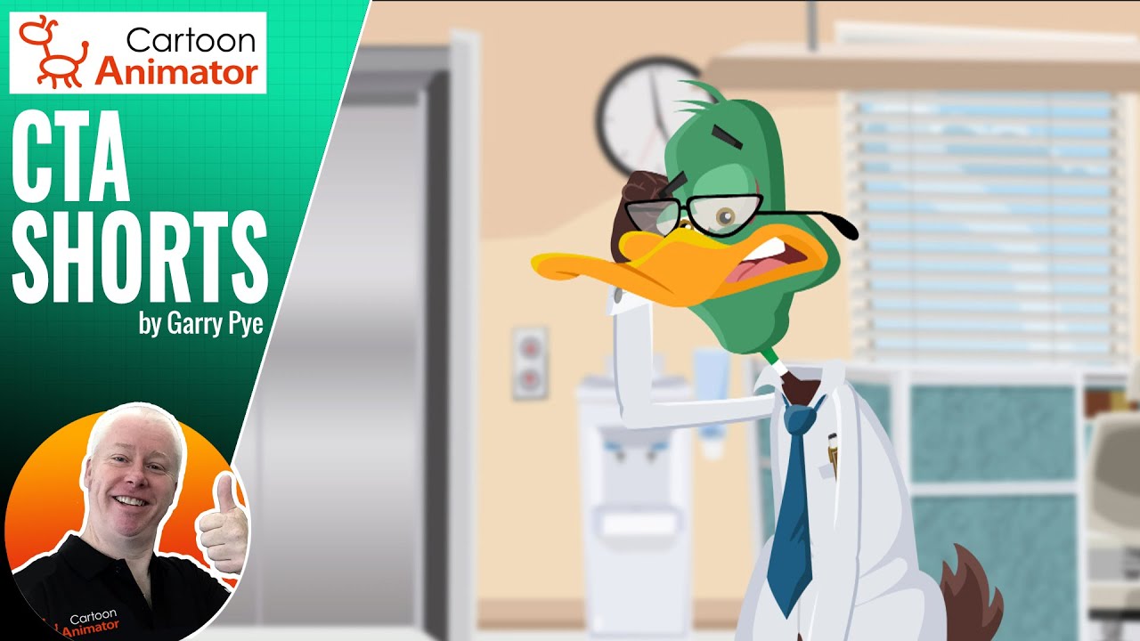 Cartoon Animator Animation By Garry Pye Youtube