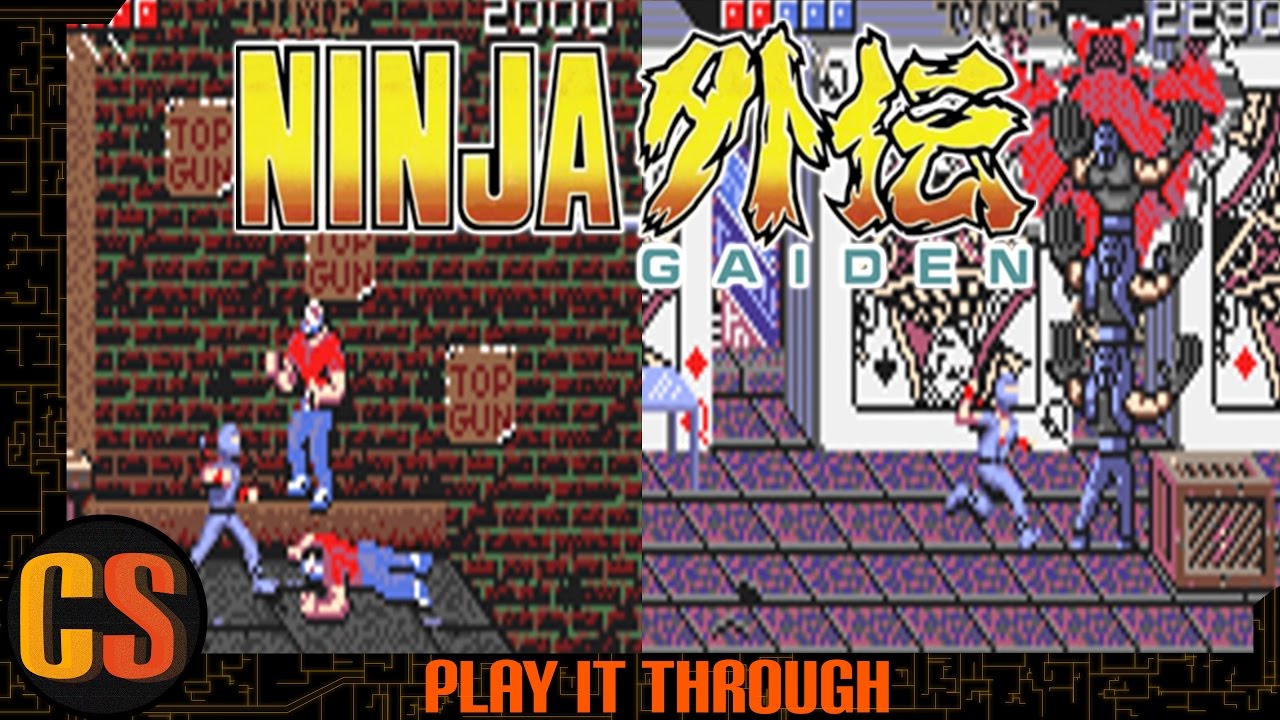 NINJA GAIDEN (LYNX) - PLAY IT THROUGH - YouTube