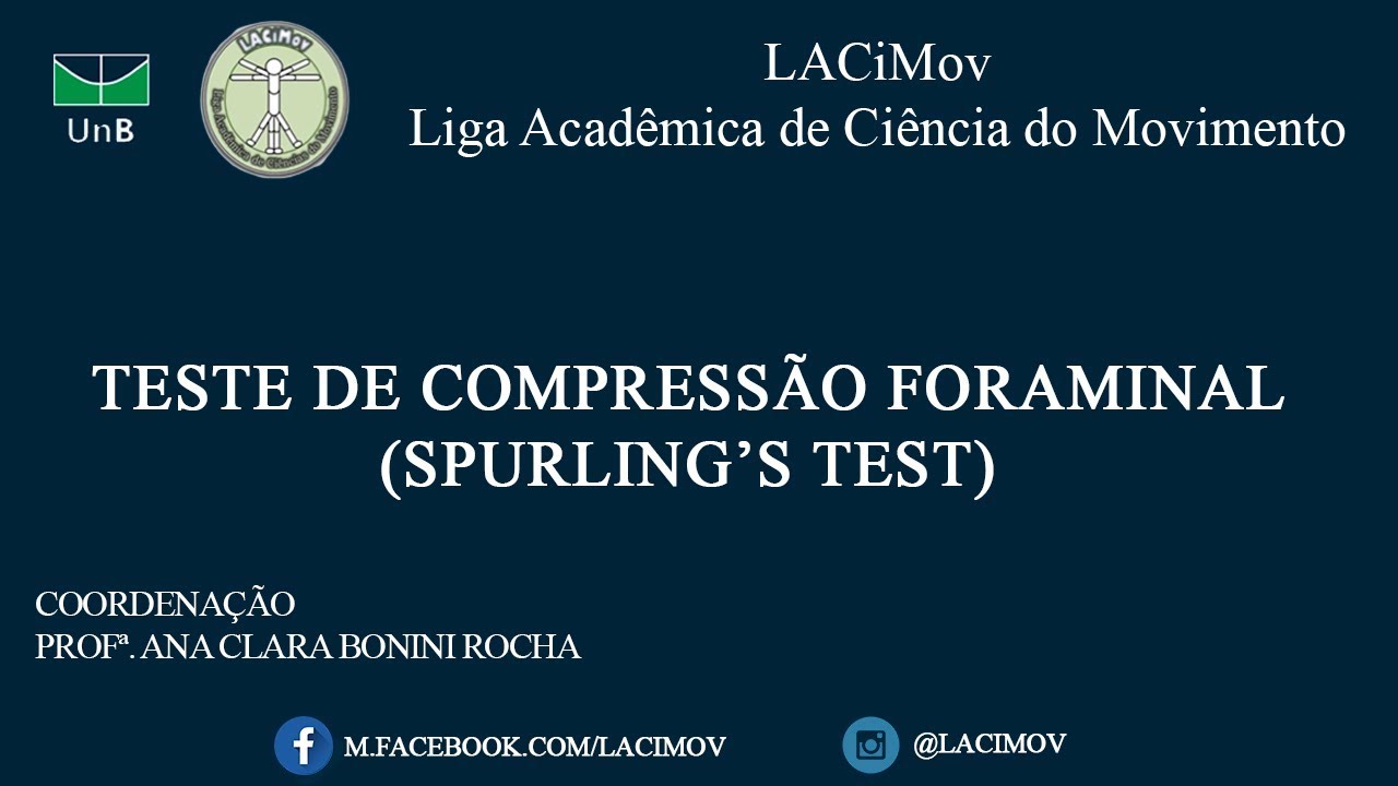 Teste de Compressão Foraminal Spurling’s Test - YouTube