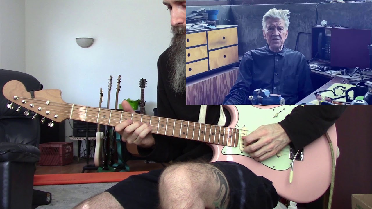 David Lynch Weather Report for May 11, 2020 + guitar - YouTube