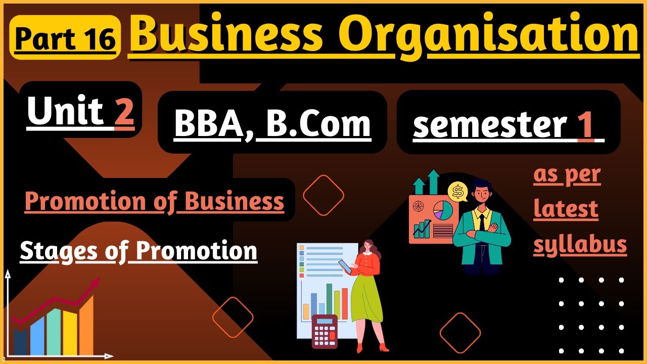 Stages Of Promotion |Business Organisation Semester1|Unit 2 |part16 ...