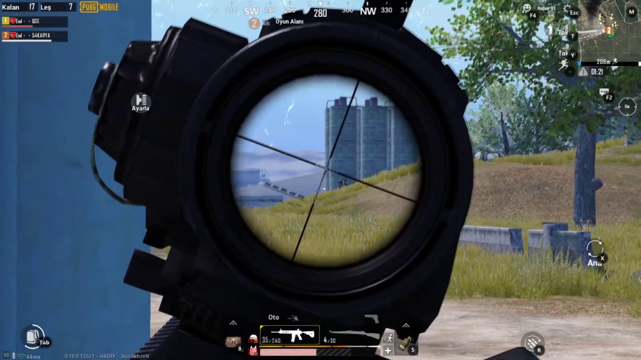 M416 + 6X SCOPE + YAN NİŞANGAH!!! PUBG MOBİLE ERANGEL!!! - YouTube