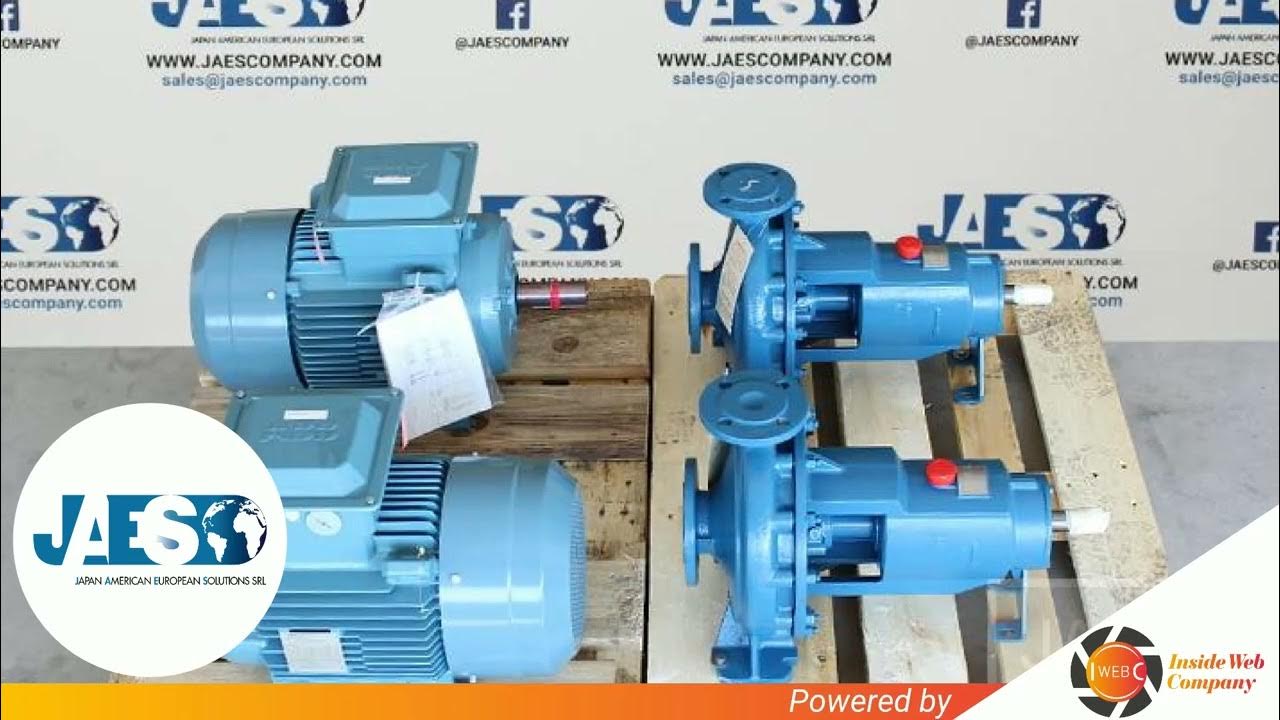 ROBUSCHI RNS 40-250/TMK-06 (IN STOCK) CENTRIFUGAL PUMP - POMPA CENTRIFUGA - BOMBA CENTRÍFUGA ...