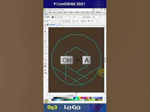 Learn logo design | Corel DRAW tutorials | Shorts | 063 - YouTube