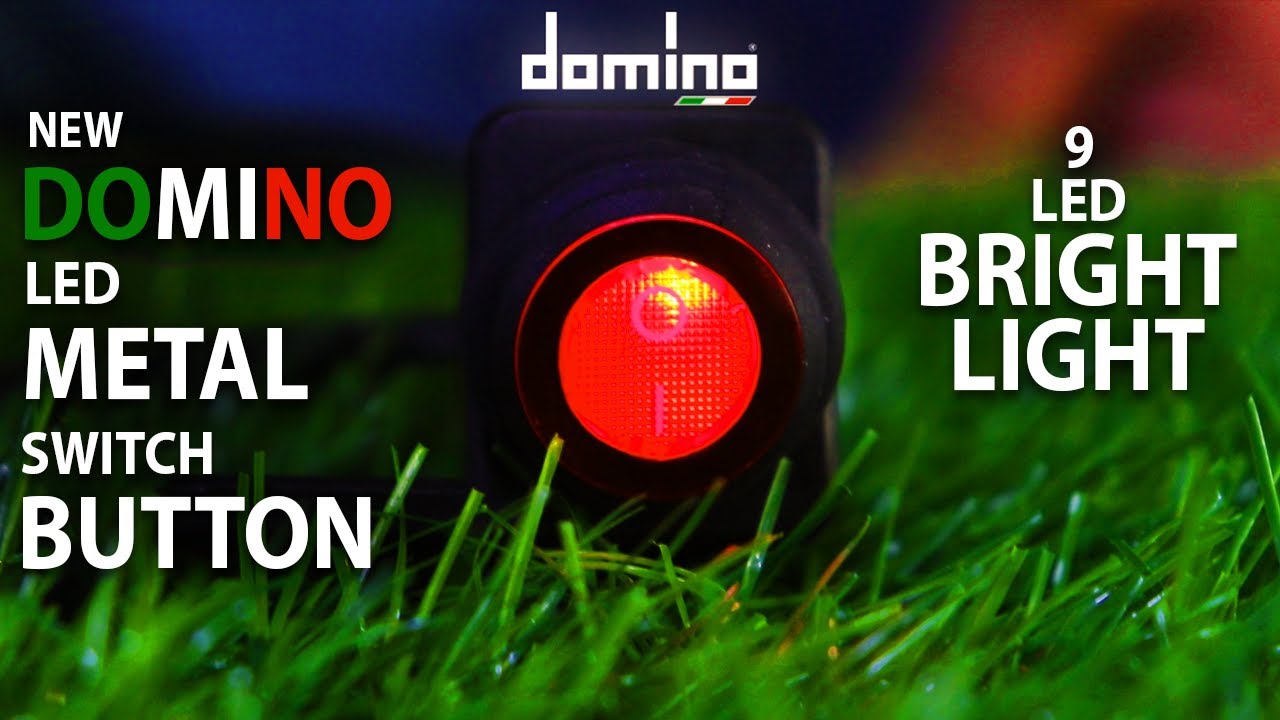 New Imported Domino LED Metal Switch | Brightest 9 Led Light | Auto ...
