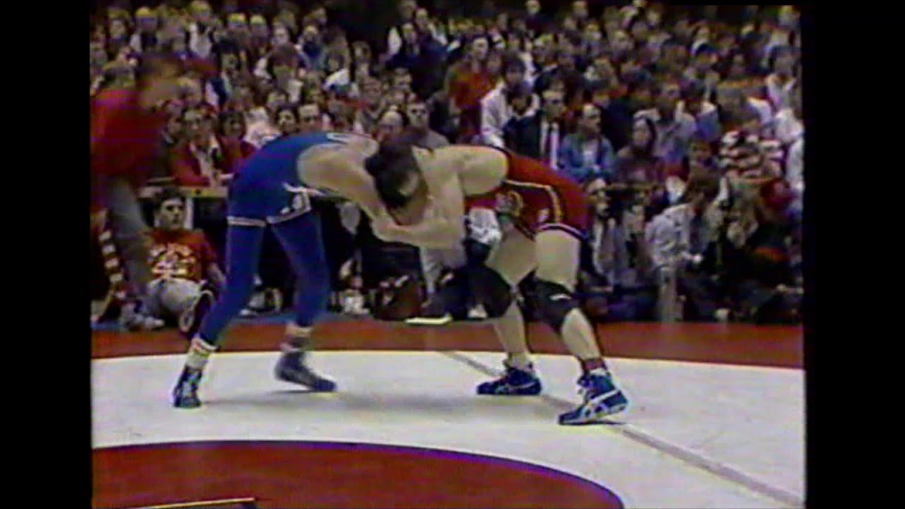 1987 IA HS St Finals 132, Jim Benda vs David Avila and Tim Anderson vs ...
