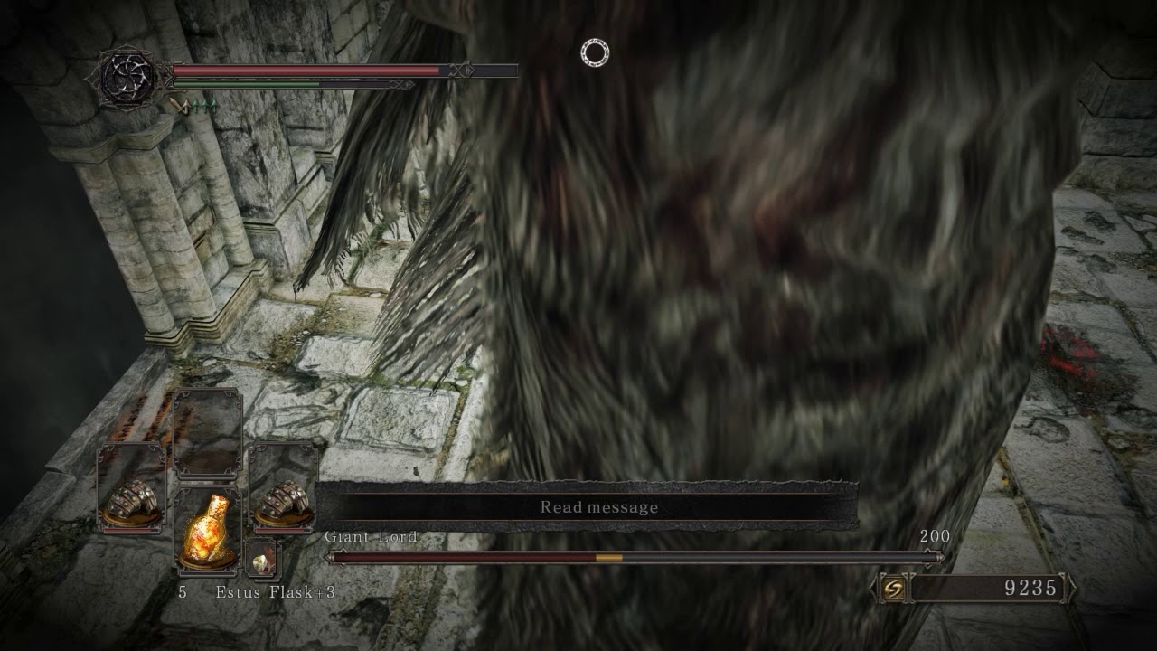 Dark Souls 2 Giant Lord - YouTube