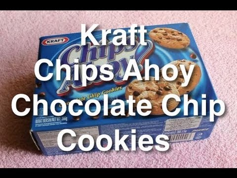 Kraft Chips Ahoy Chocolate Chip Cookies - YouTube