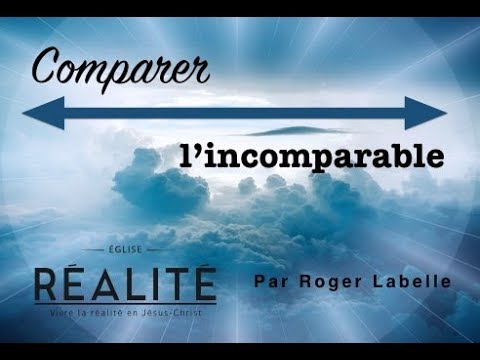 Comparer l'incomparable - YouTube