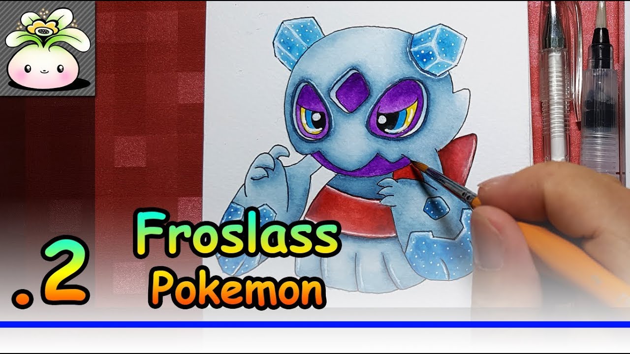 Illustration Art | How to Draw Froslass Pokemon Color | Cute Doodles ...