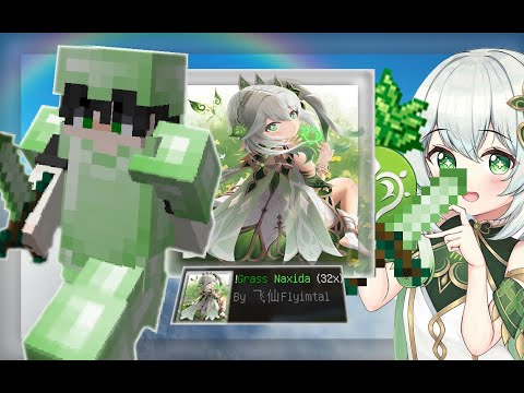 Grass Naxida 32x - MINECRAFT BEDWARS PVP TEXTURE PACK (Anime texture ...