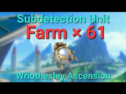 Subdetection Unit Wriothesley Ascension Material | Genshin Impact قنشن ...