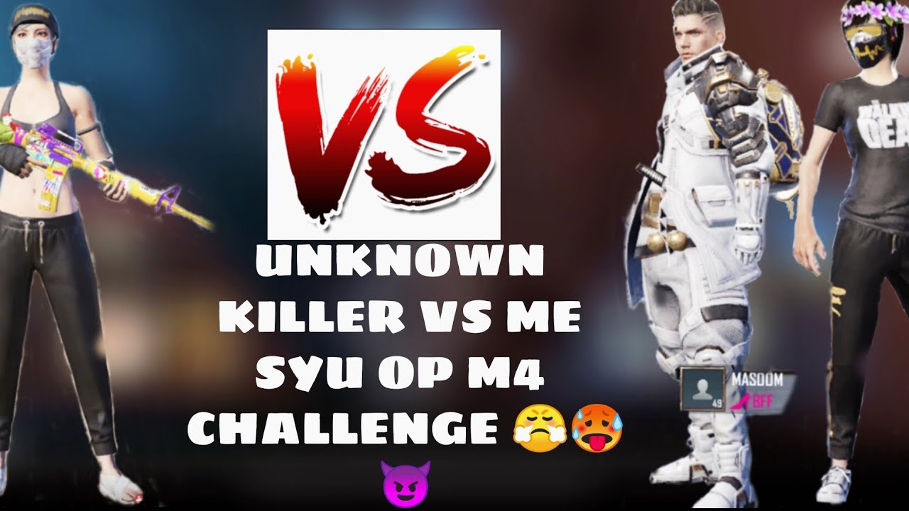 UNKNOWN KILLER VS ME SYU OP 😤 - YouTube