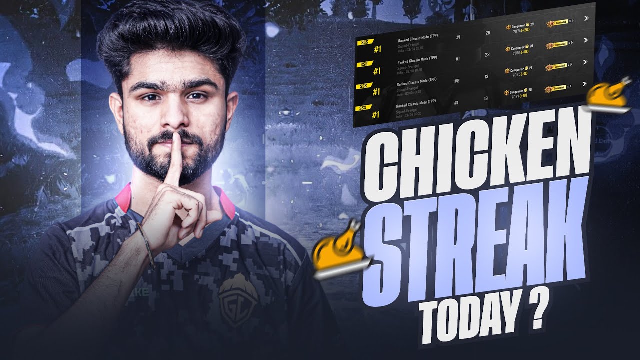 CHICKEN STREAK TODAY? | RANK PUSH TO TOP 5 | GODL LoLzZz - YouTube