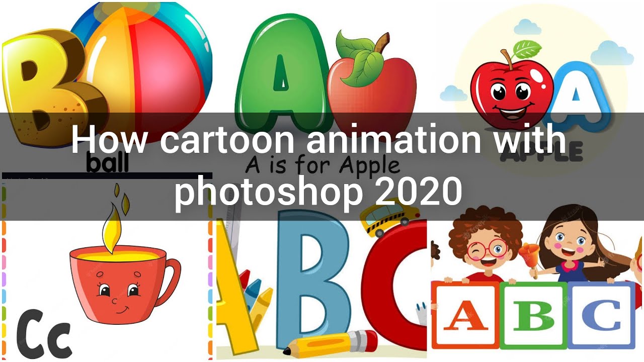 How to create cartoon animation with photoshop 2020 #photoshop # ...